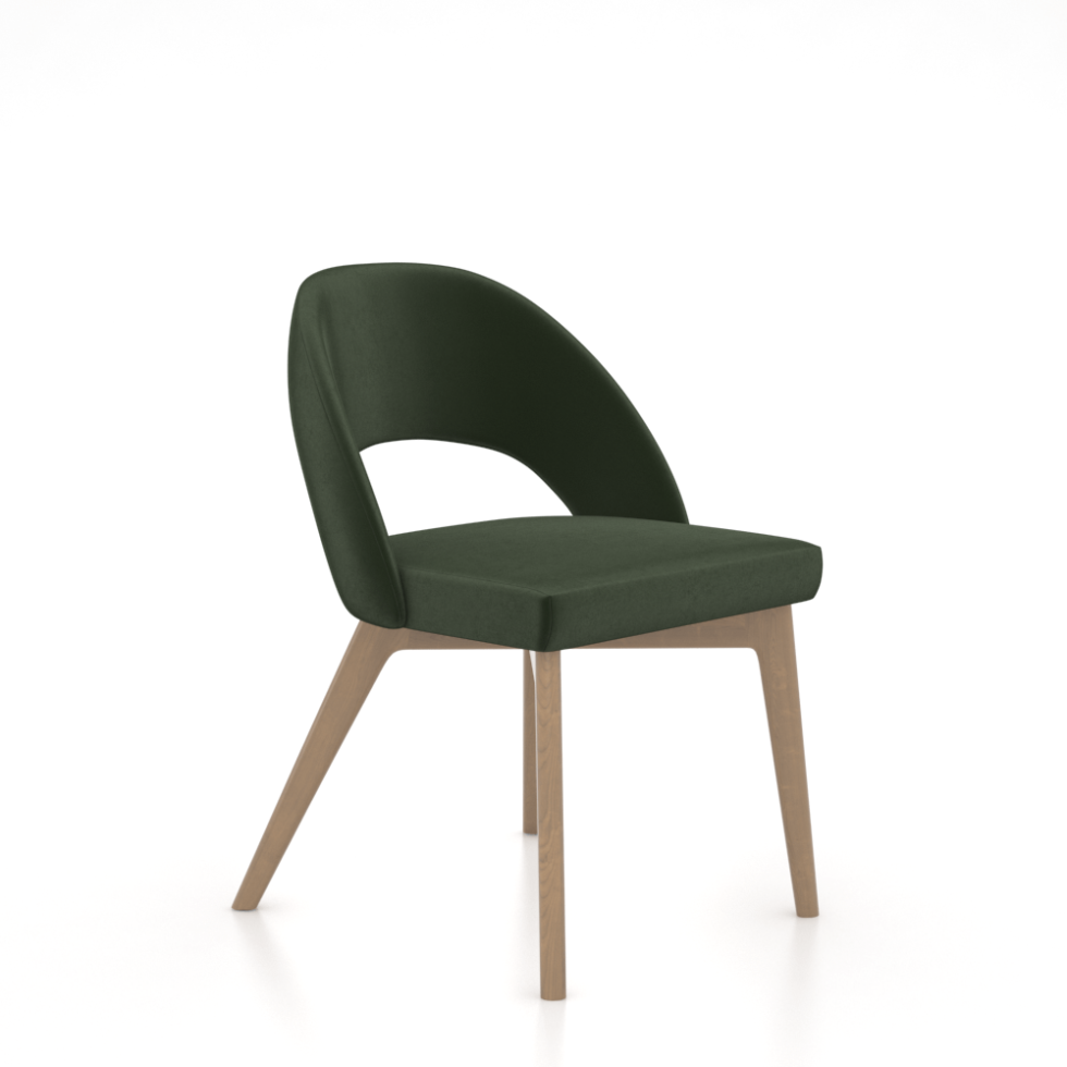 Modern wood chairs - kitchen, Living and dining room - Canadel