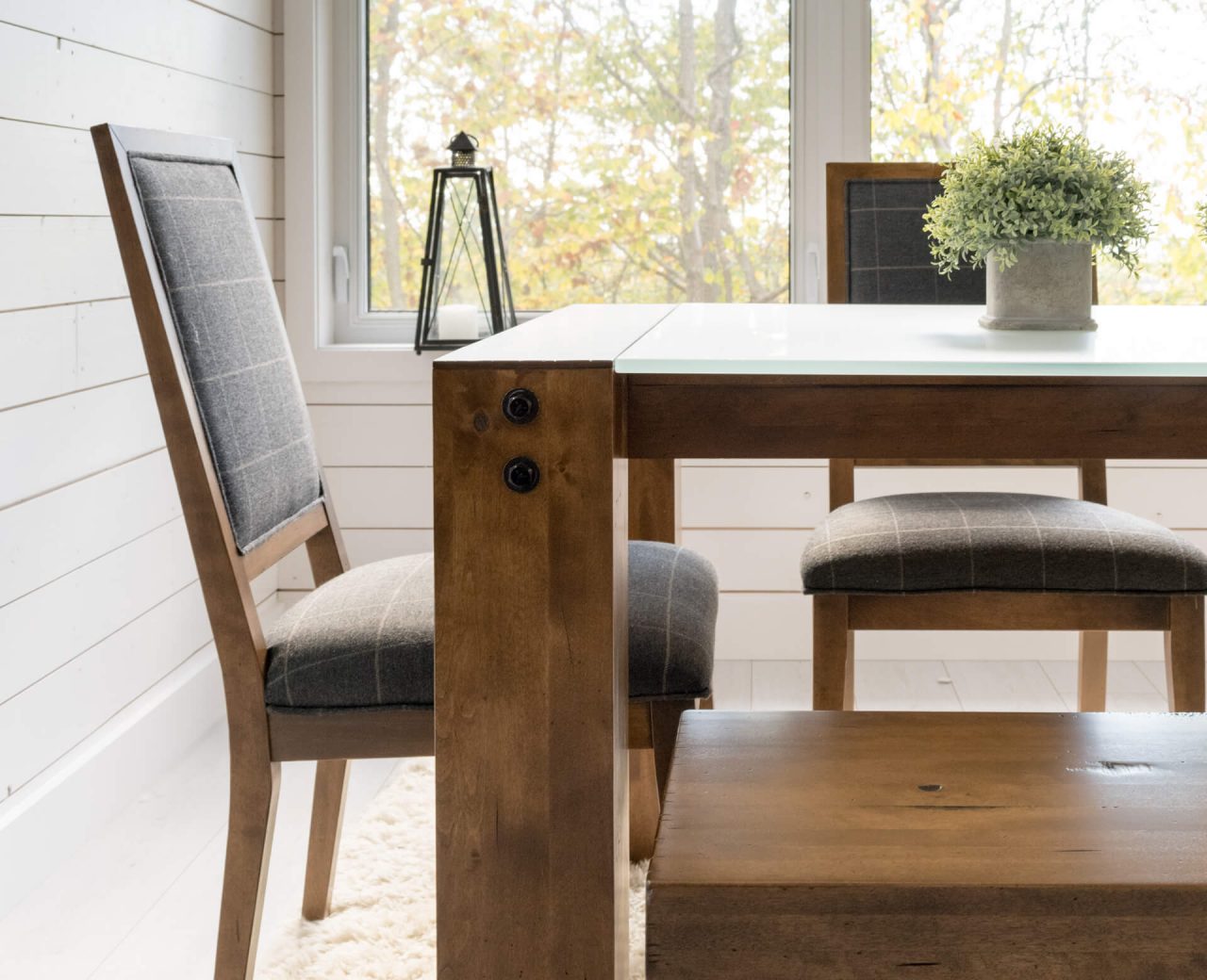 Modern wood chairs - kitchen, Living and dining room - Canadel