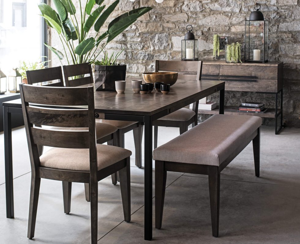 Wood table - kitchen, Living and dining room - Canadel