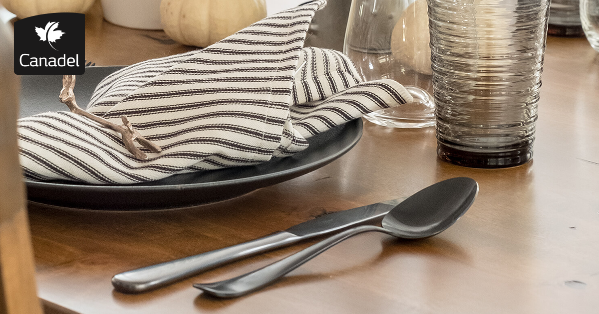 Wood table - kitchen, Living and dining room - Canadel